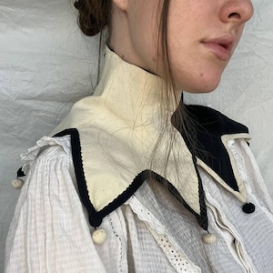 Baroque Jester, Buffoon Costume, Collar Medieval Cosplay, Neck Corset ...