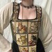 Reversible Tapestry Corset With Cats, Cute Corset Top, Chest Corset ...