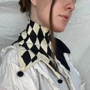 Baroque Jester, Buffoon Costume, Collar Medieval Cosplay, Neck Corset ...