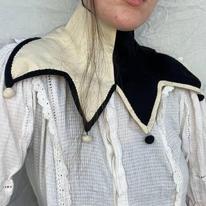 Baroque Jester, Buffoon Costume, Collar Medieval Cosplay, Neck Corset ...