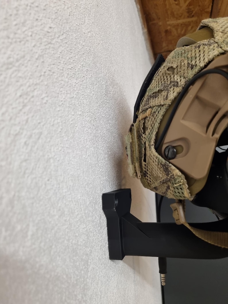 Support mural pour casque tête de mort, avec matériel de montage inclus ...