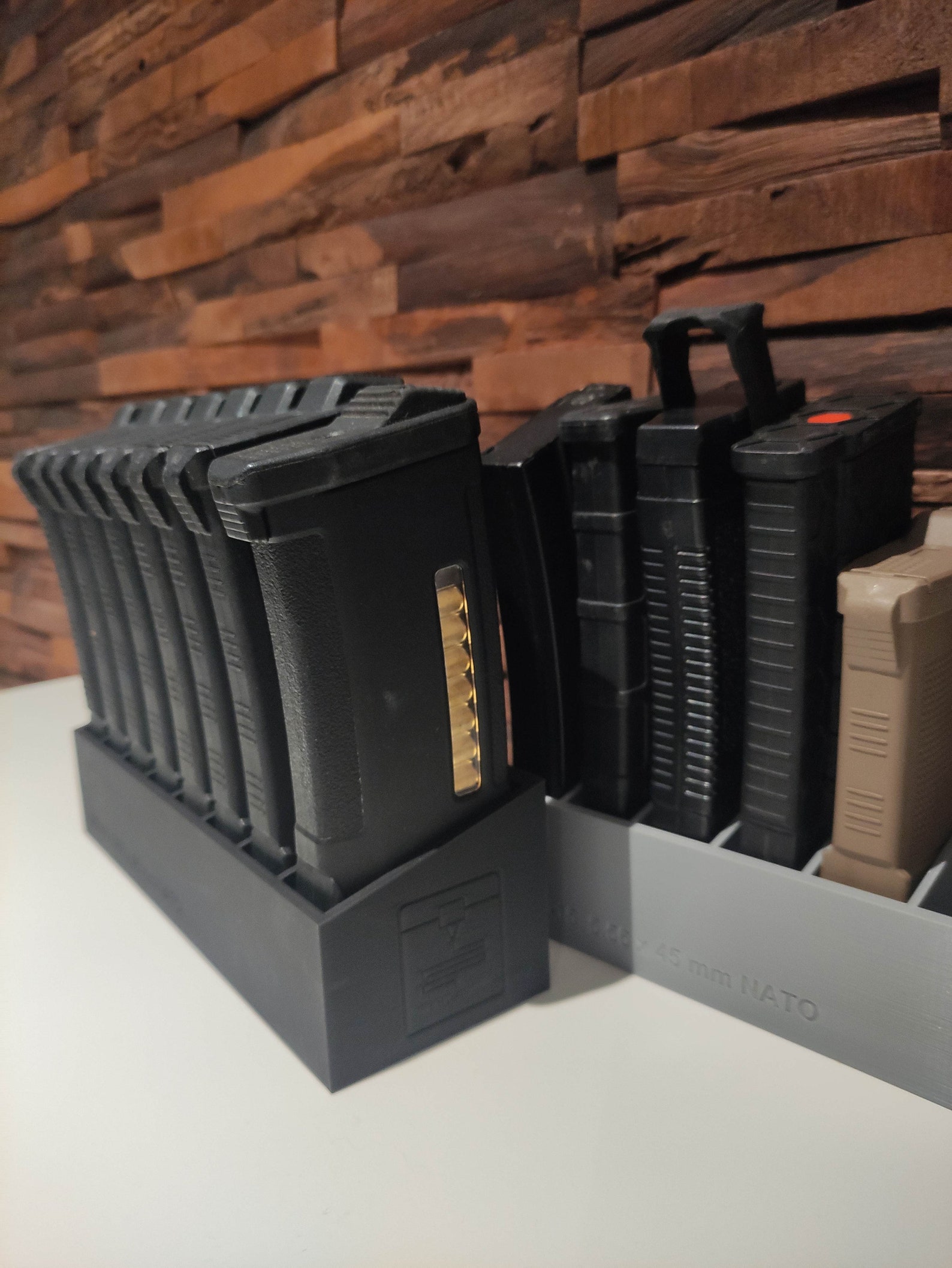 AR 15 M4 Magazine Holder Magholder Magstash Airsoft Reenactment ...