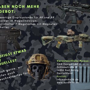 AK Kalashnikov AK47, AK74, Weapon Display Stand Rifle Stand Weapon ...