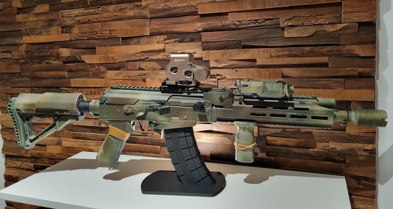 AK Kalashnikov AK47, AK74, Weapon Display Stand Rifle Stand Weapon ...