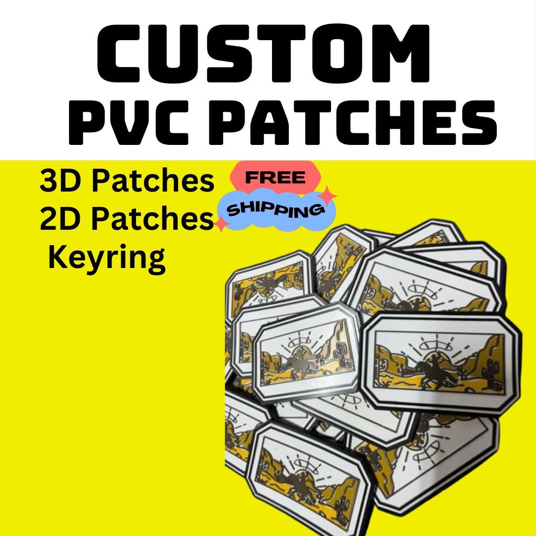Parches de PVC personalizados, parches para planchar, parches para ...