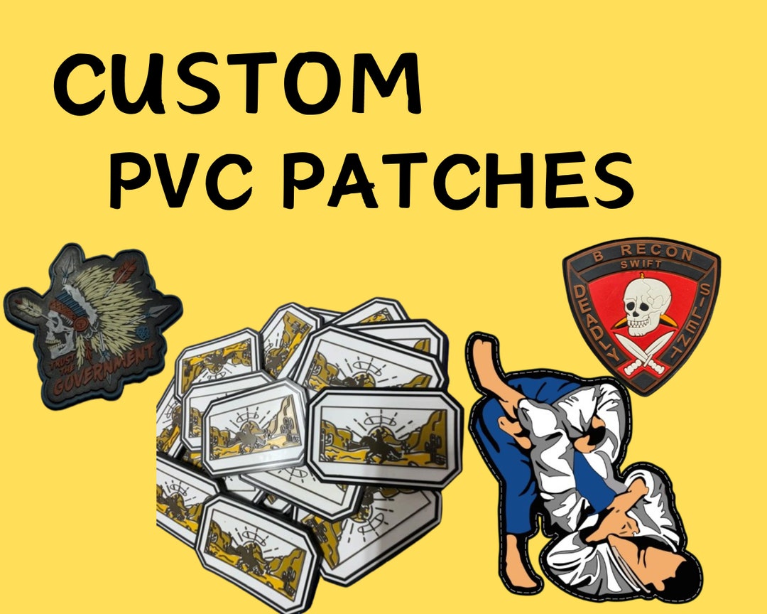 Parches de PVC personalizados - Etsy México