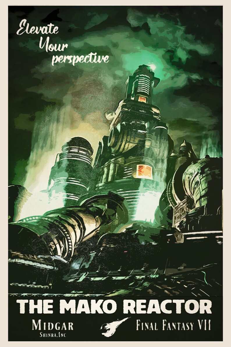 The Mako Reactor Poster - Etsy