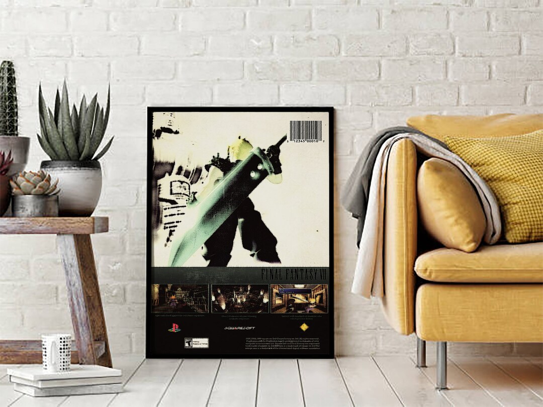 Final Fantasy VII Worn Out Poster - Etsy