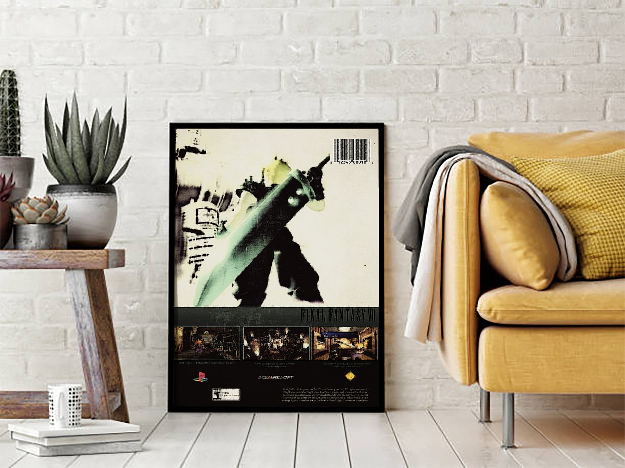 Final Fantasy VII Worn Out Poster - Etsy