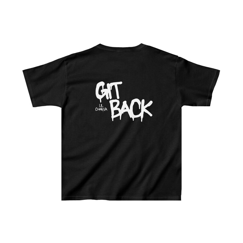 Kids Lil Charva GIT BACK Tee - Etsy