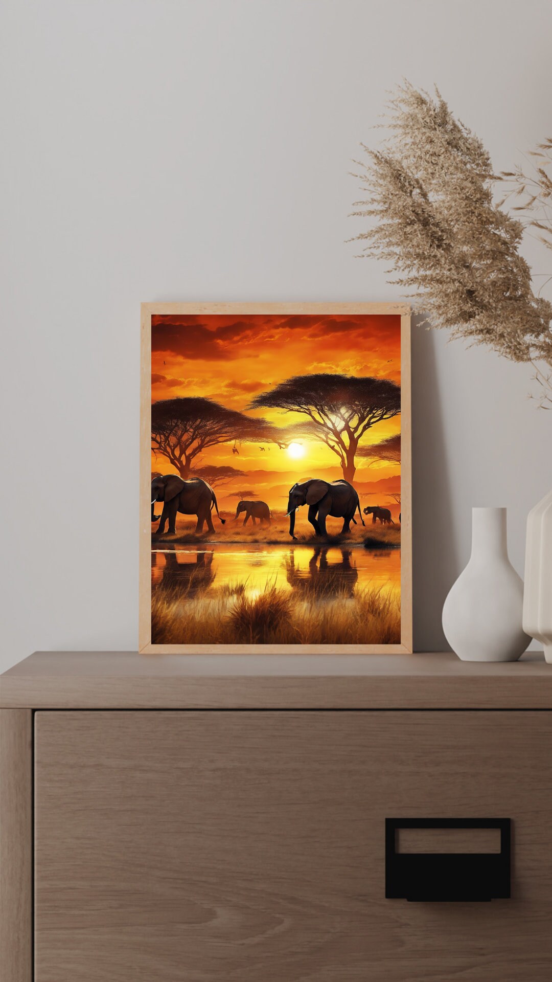 Africa Poster, Africat Poster, Elephant Poster, Africa Art, Africa ...