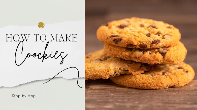 Recipe Book Template Cookie-making Handbook, How to Make Perfect ...