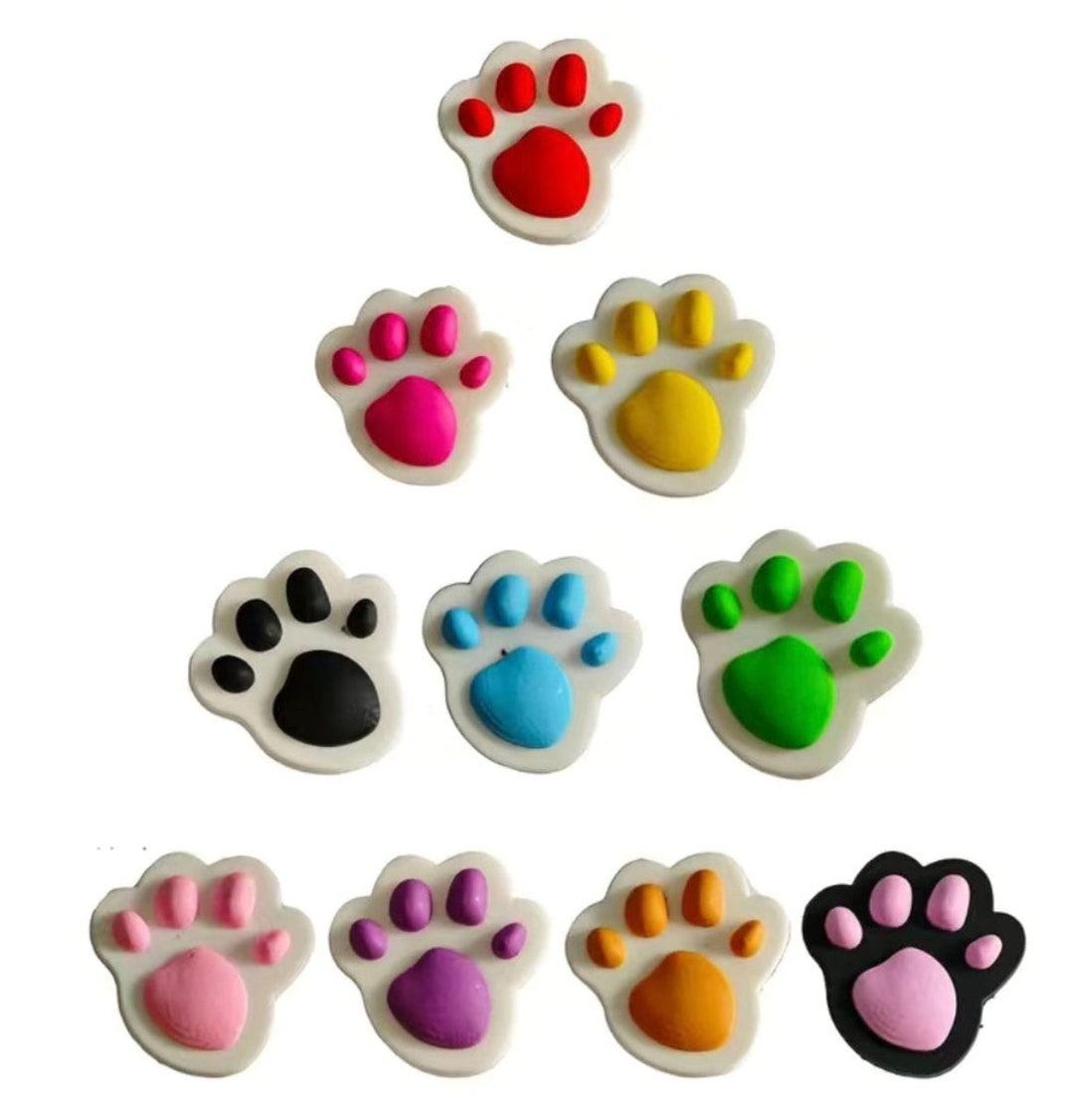 Set of 10 Paw Prints - Etsy