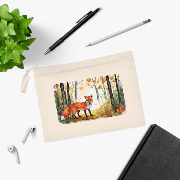 Fox Pencil Case - Etsy