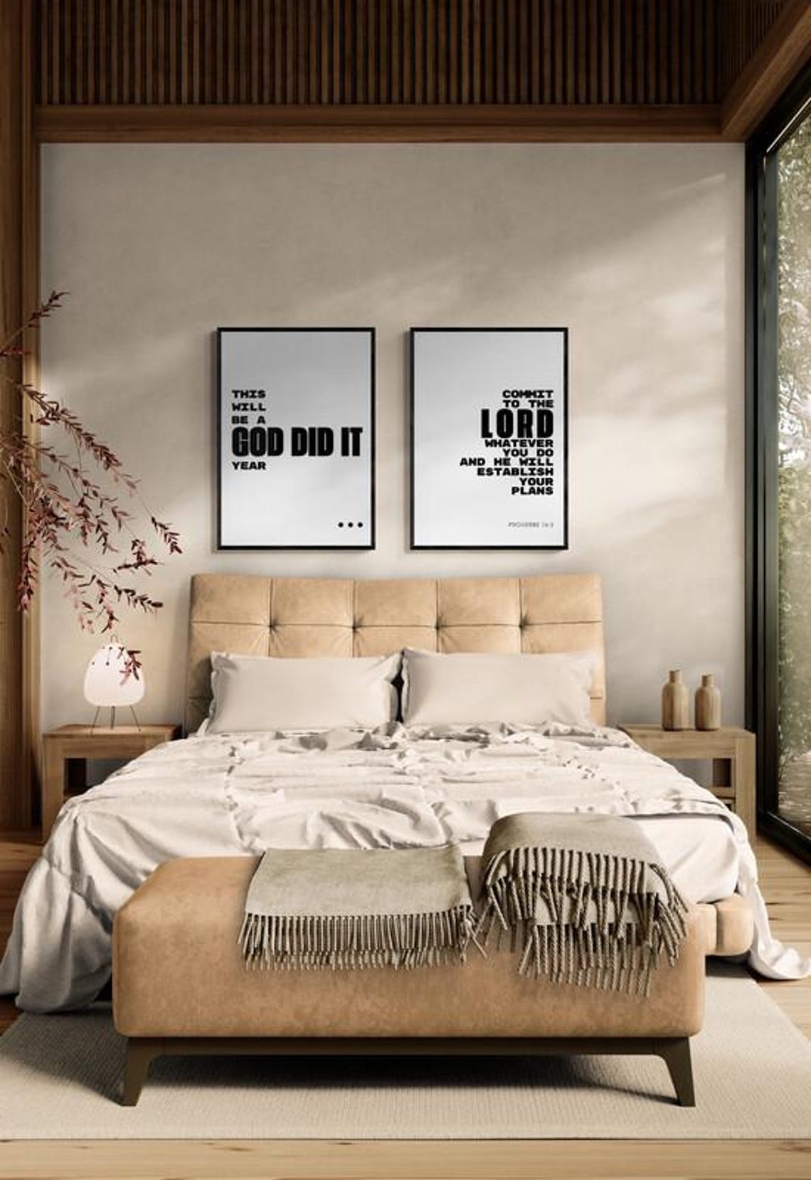 Proverbs 16:3 Commit to the Lord Bible Verse Wall Art, Printable Poster ...