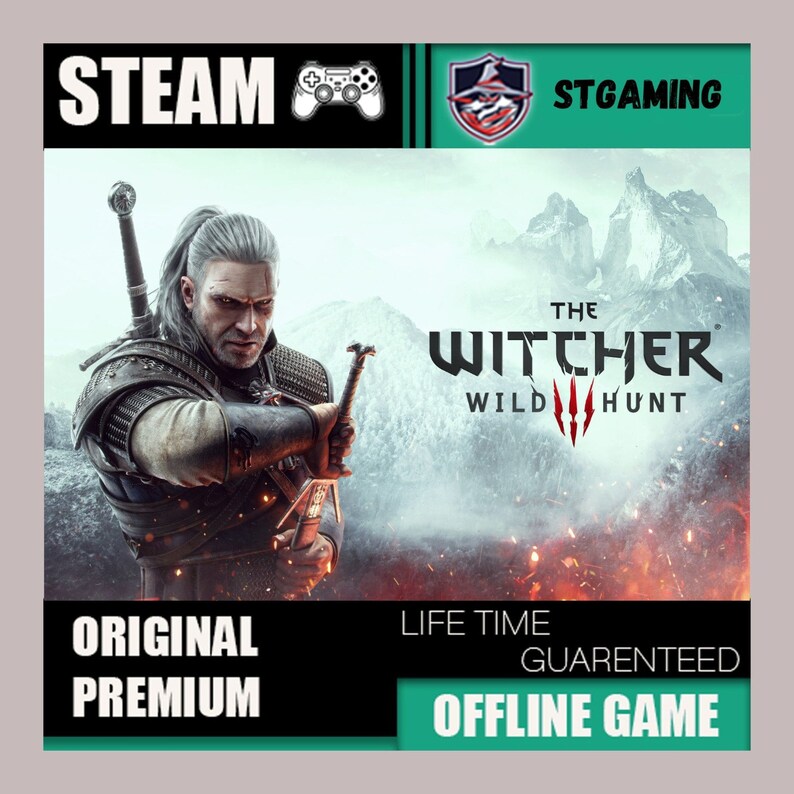 The Witcher® 3: Wild Hunt Ultimate Steam Original Full Game, Steam ...