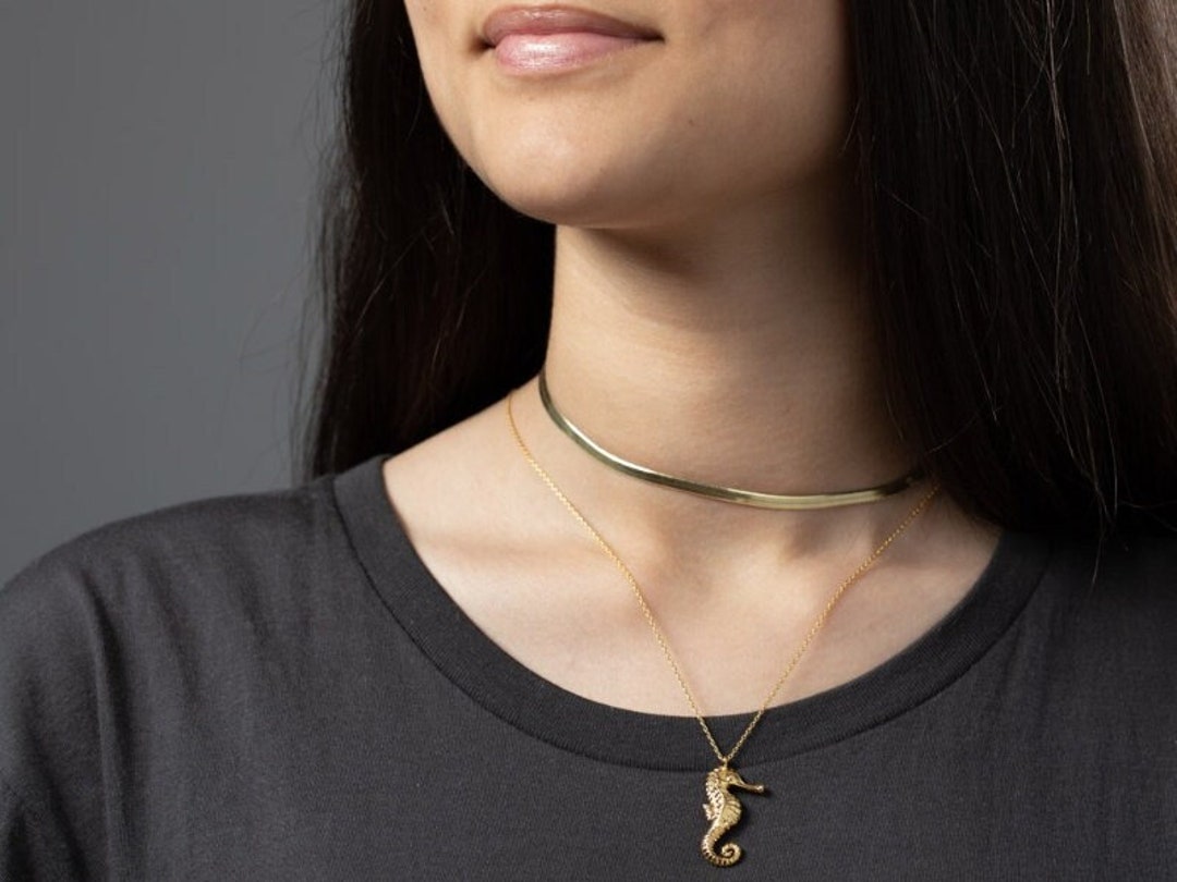 SEA HORSE PENDANT - Etsy