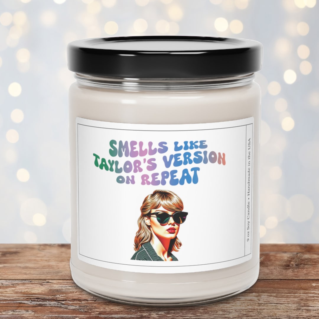 Taylor's Version, Taylor Swift Candle, Taylor Swift Gift, Swiftie Gift, Friend Gift, Birthday ...