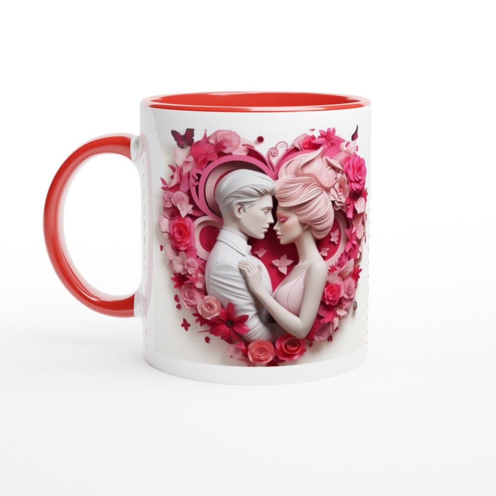 Perfect Couple, Couples Gift Mug, Engagement Mug, White 11oz Ceramic ...