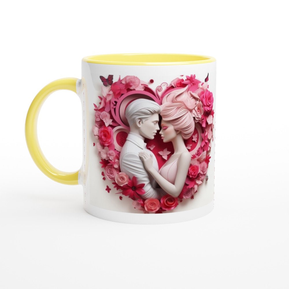 Perfect Couple, Couples Gift Mug, Engagement Mug, White 11oz Ceramic ...