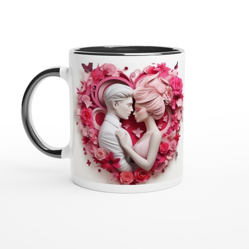 Perfect Couple, Couples Gift Mug, Engagement Mug, White 11oz Ceramic ...