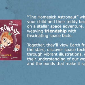 Personalized Astronaut Book With Stickers for Girls Boys Custom Name ...