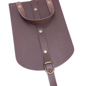 Base for Creating a Crochet Backpack. Leather Cover for a Backpack ...