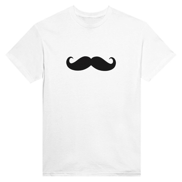 Mustache T Shirt - Etsy