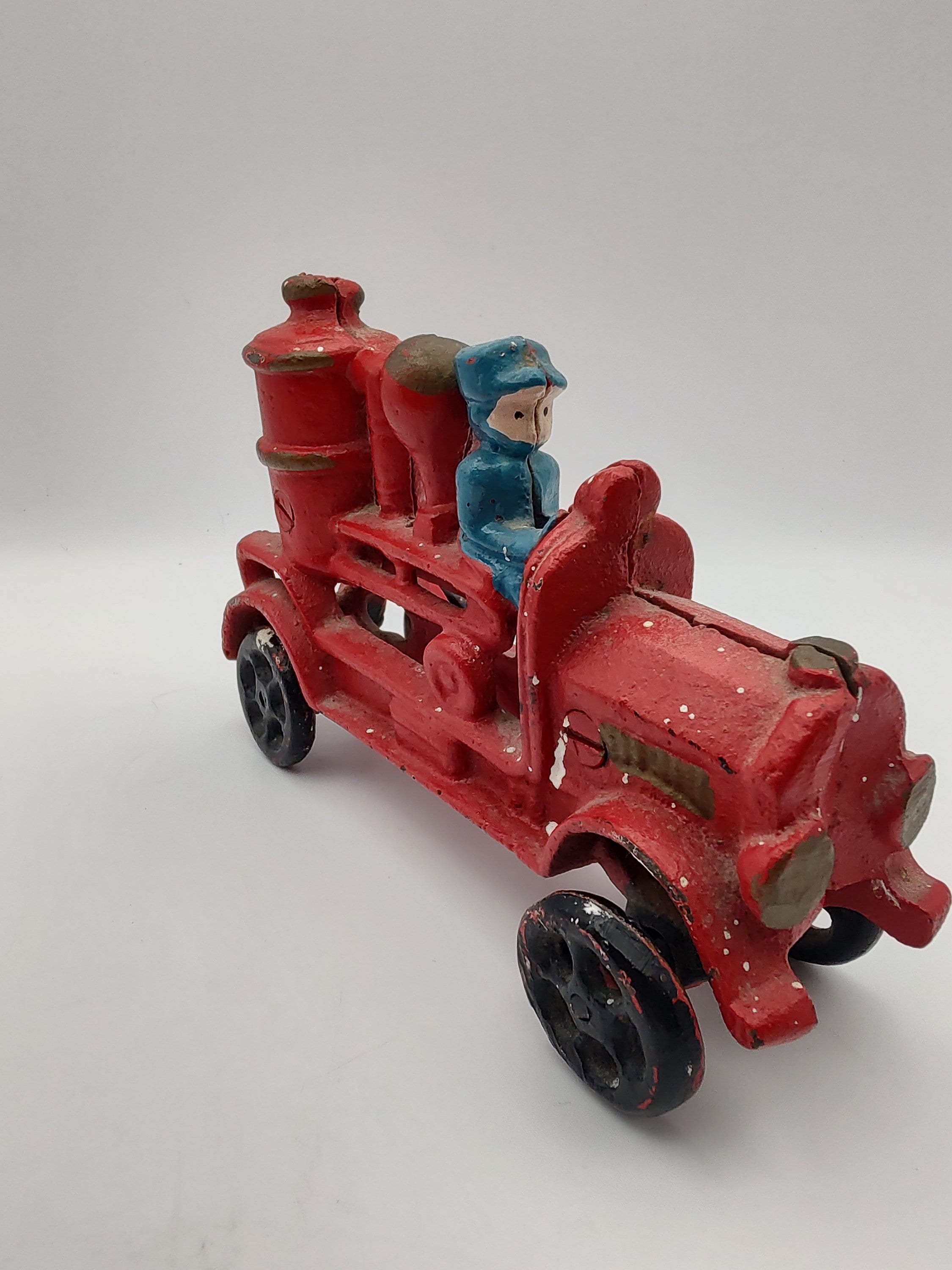 1920s Vintage Fire Engine Cast Iron Toy - Etsy
