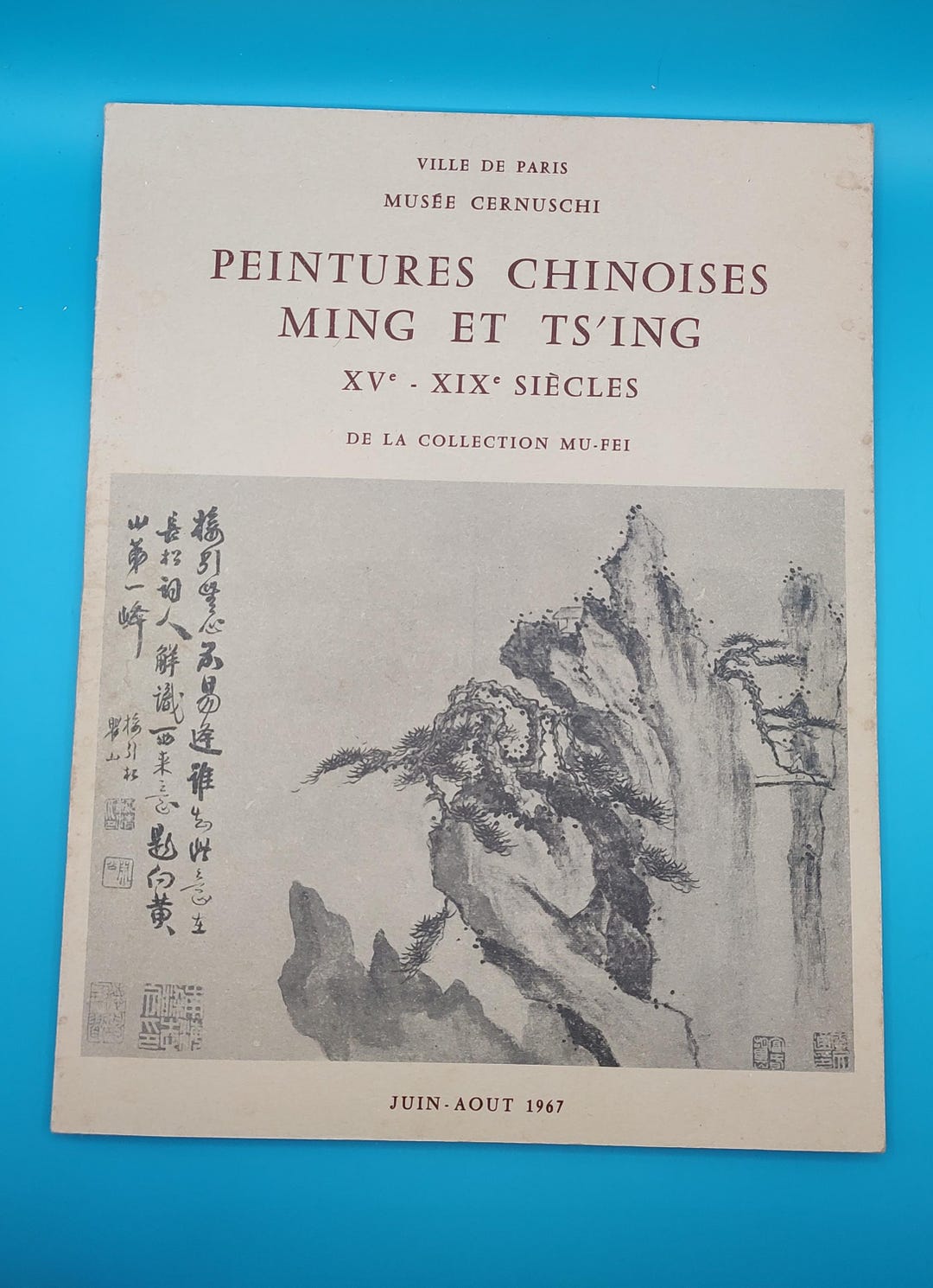 Chinese Paintings, Ming and Ts'ing, XV-XIX Centuries, From the Mu-fei ...