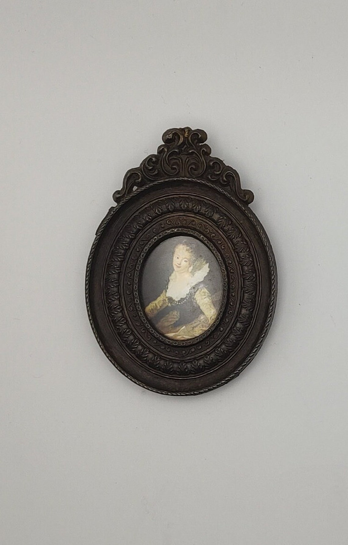 Pair of Vintage Ornate Italian Photo Frames - Etsy