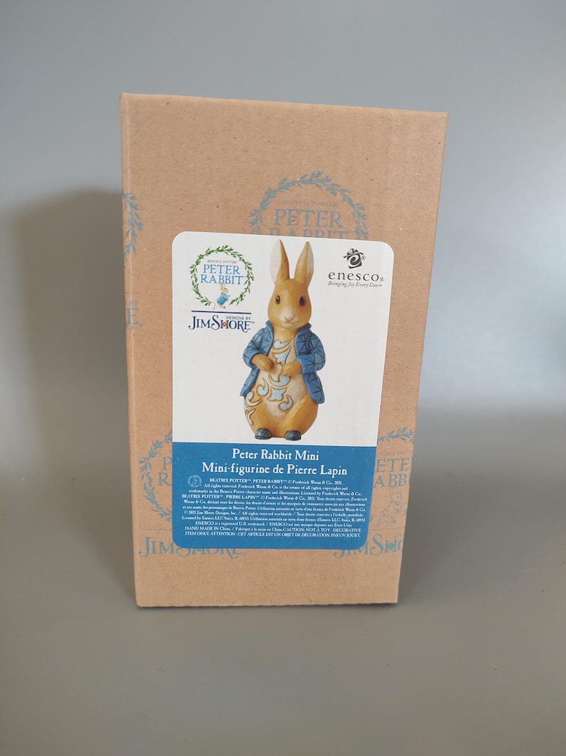 Beatrix Potter Peter Rabbit Mini Figure BNIB 6010692 - Etsy