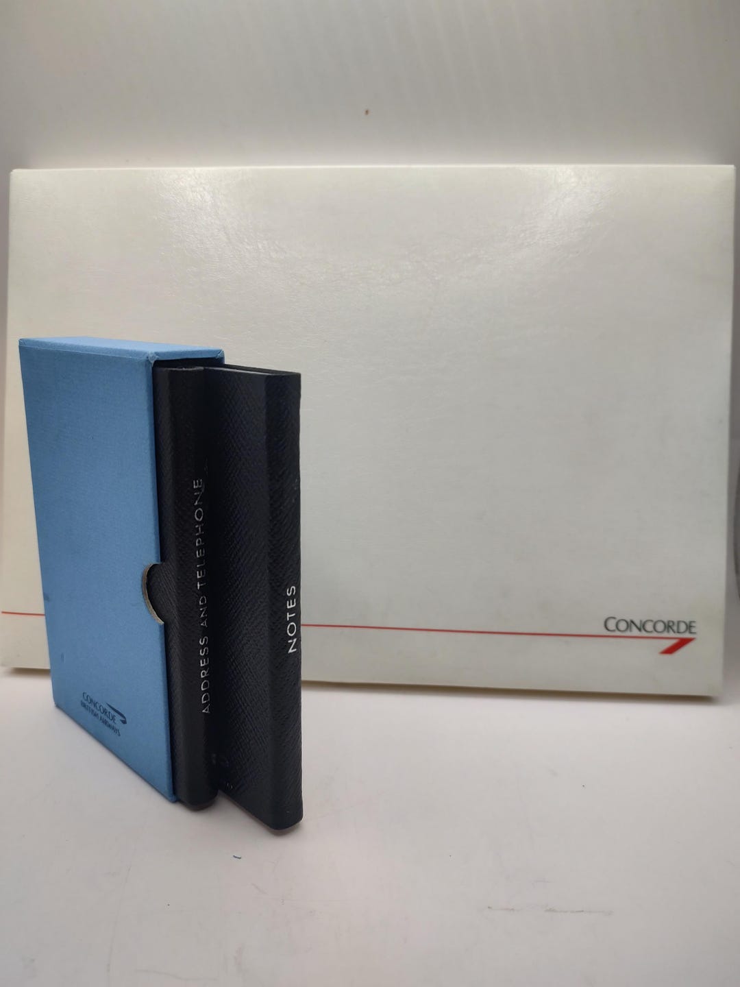 Concorde British Airways Document Folder, Smythson Notebook and Address ...