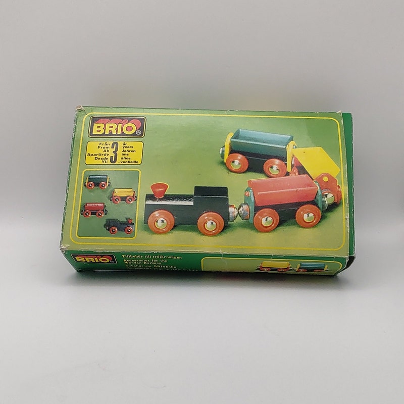 Vintage Brio Trains - Etsy UK