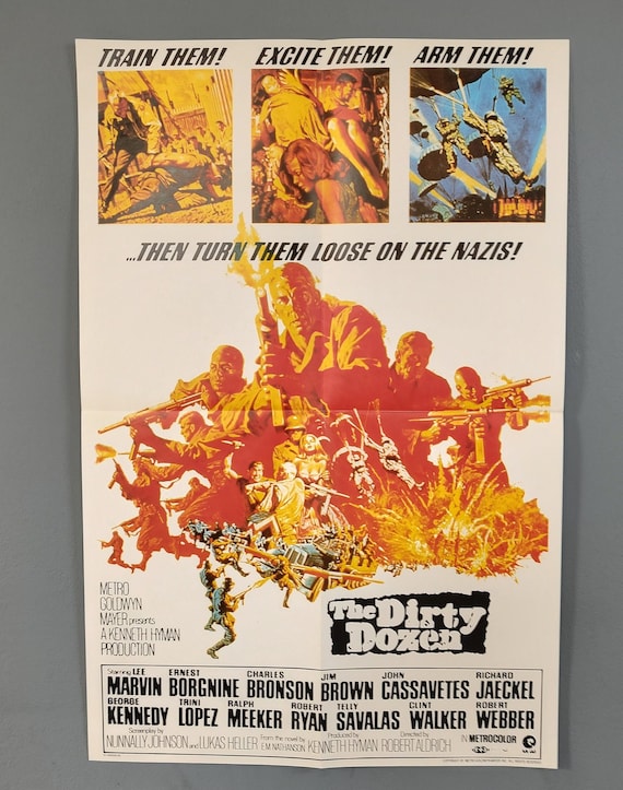 The Dirty Dozen Movie Poster E.M. Nathanson, Author Of 'The Dirty