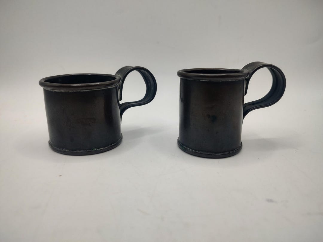 Pair of Antique Brass Measuring Cups - Etsy