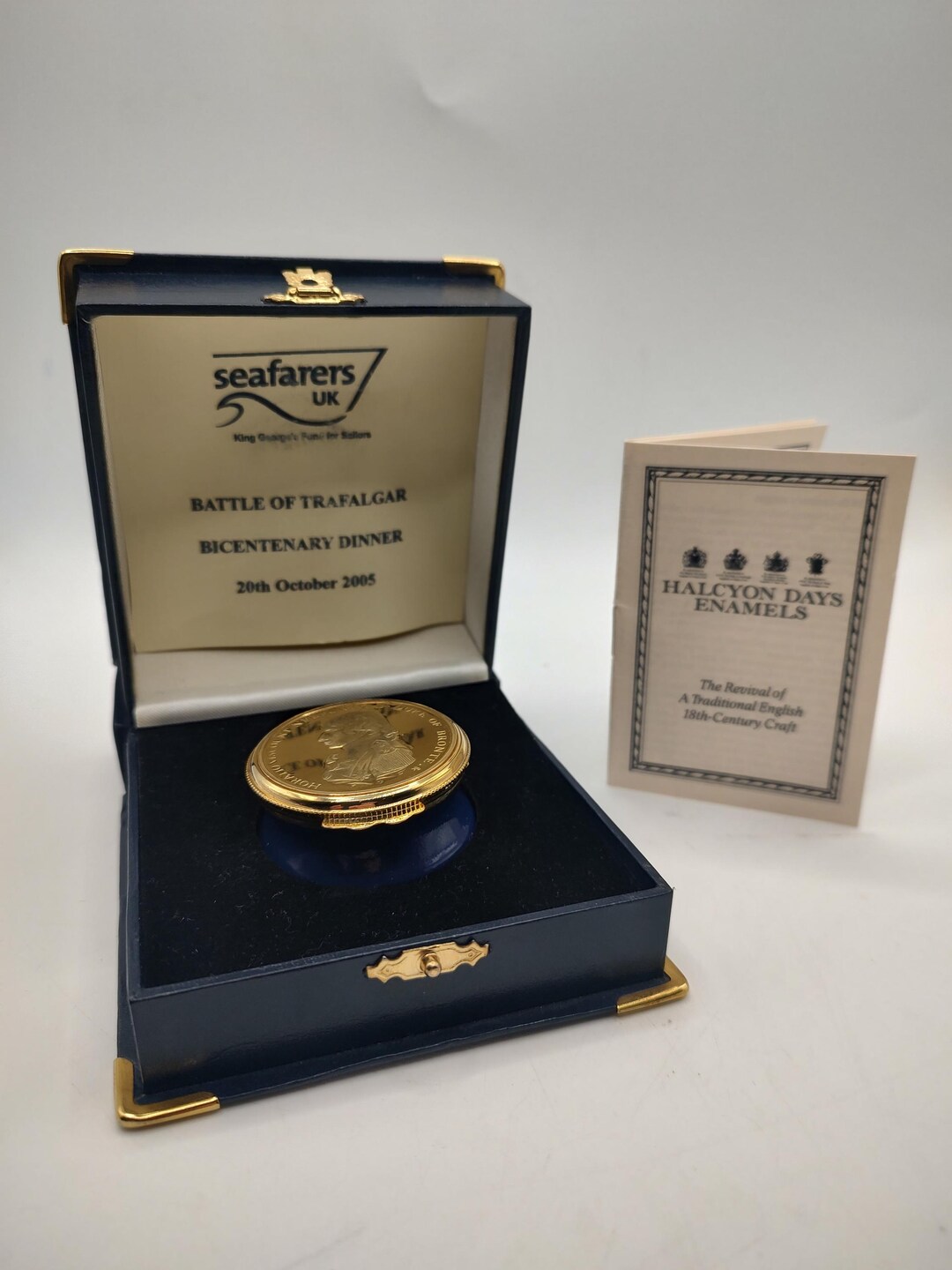 Halcyon Days Lord Nelson Battle of Trafalgar Bicentenary Seafarers ...