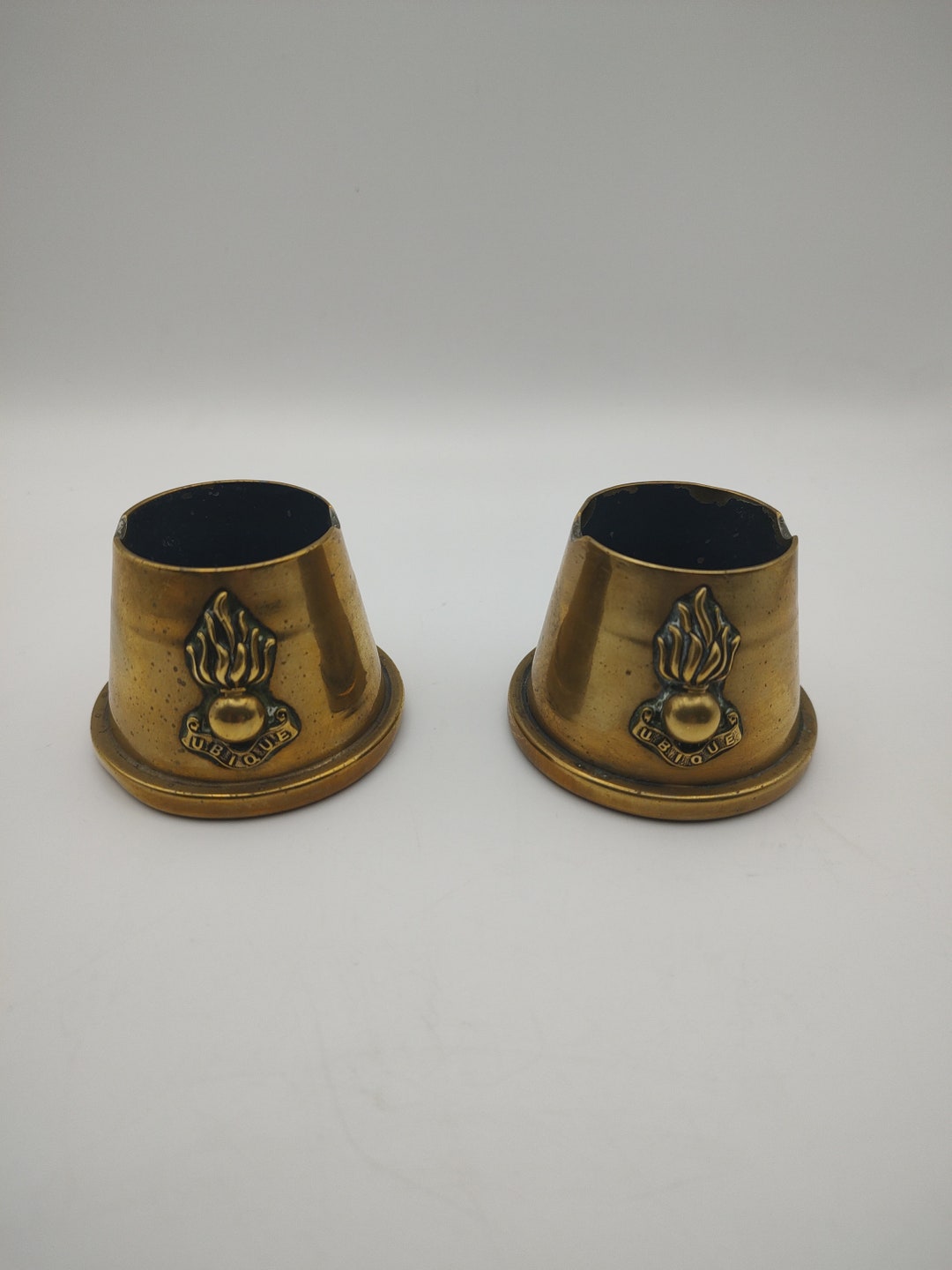 World War 2 Trench Art Royal Artillery Fuse Caps - Etsy