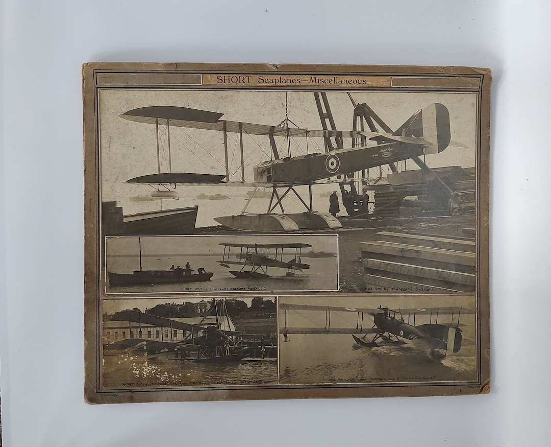 World War 1 Short Brothers Original Photographs of RAF Sunbeam ...