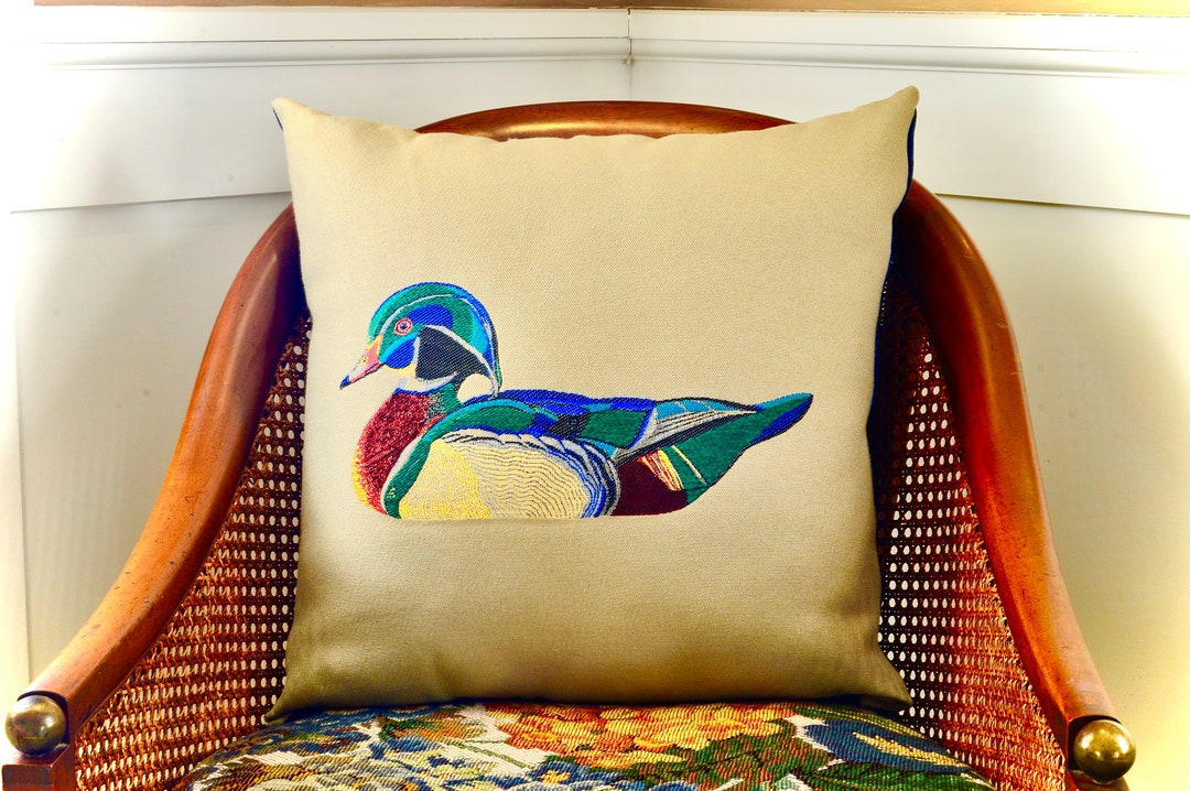 THE MALLARD: Country Decorative Pillow by Pierre D'argent - Etsy