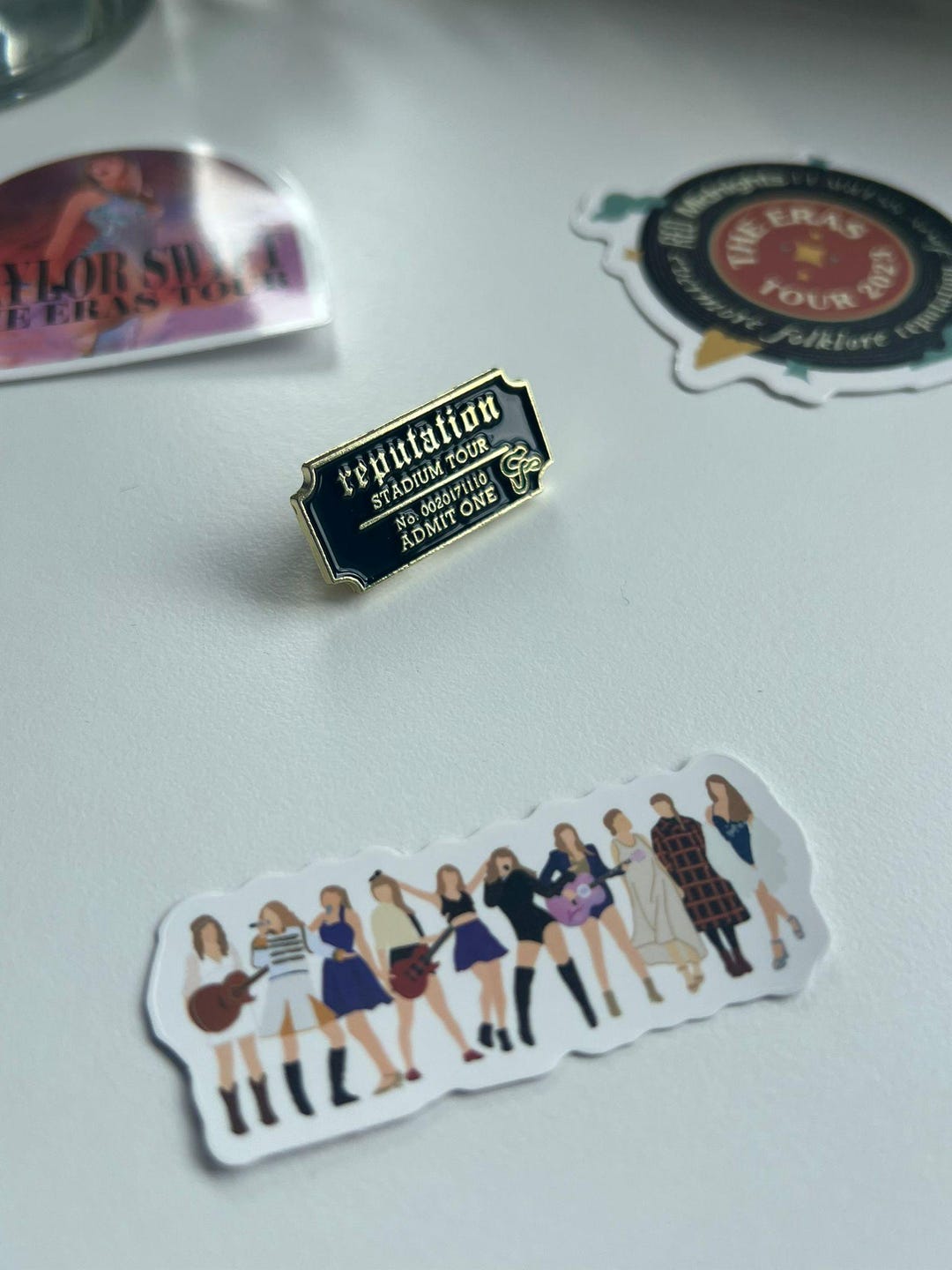 Taylor Swift Pins Reputation Lover House Era's World Swift AF Merch Fan ...