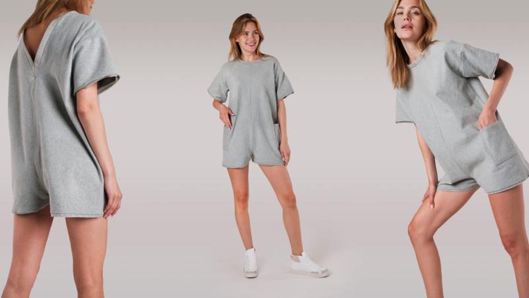 Digital Sewing Pattern – the Bivalvia Beach Romper,easy Summer Romper ...
