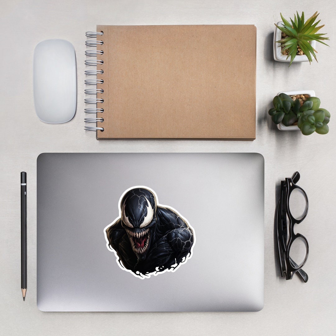 Venomous Fury Venom From Spider-man Symbiote Themed, Bubble-free ...