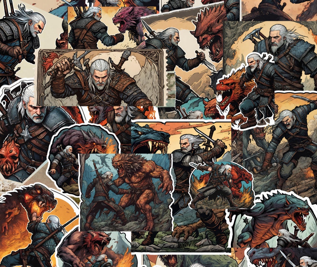 The Witcher Design - Etsy