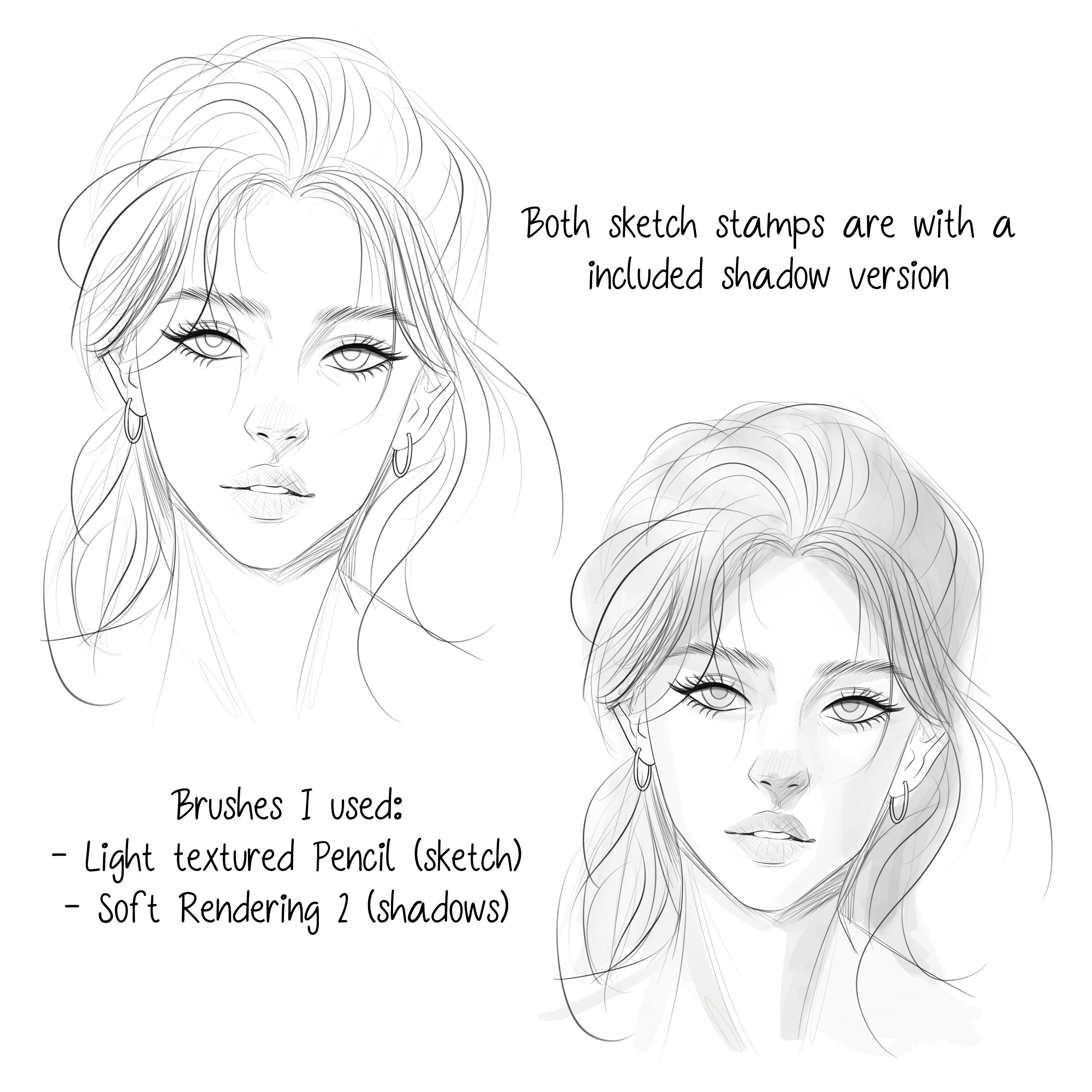 35 Soft and Aesthetic Procreate Brushes, Procreate Brushset, Smooth ...