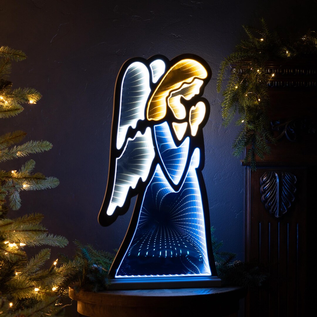 Holiday Angel Ekko Light Display – 24.5" - Etsy