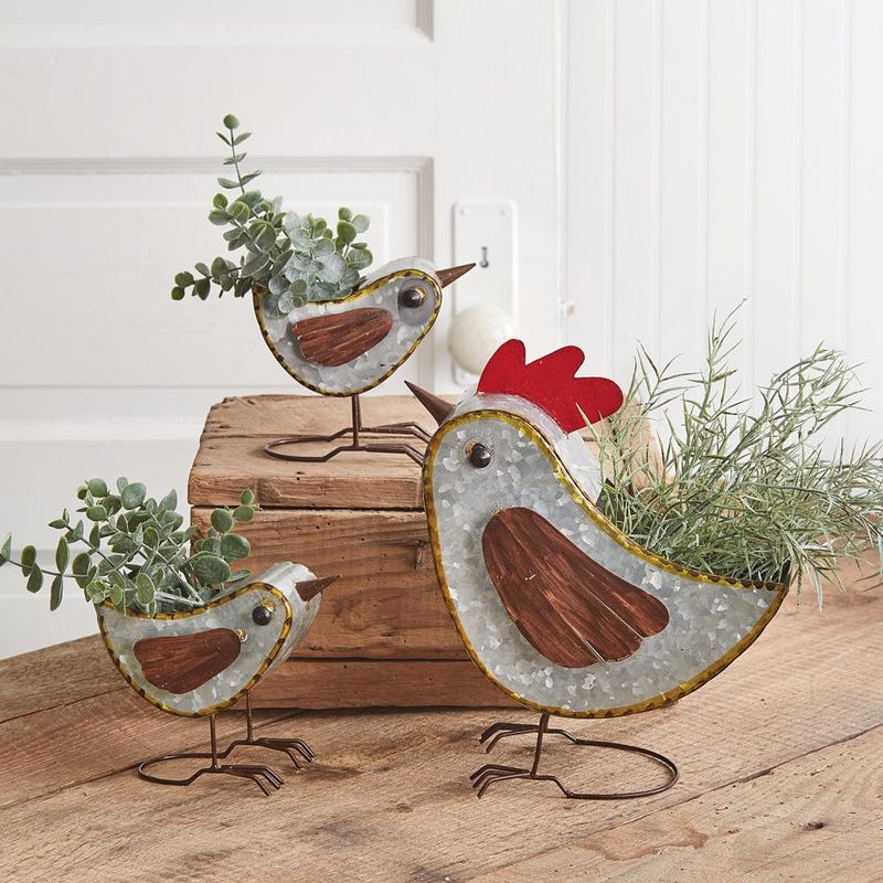 Hen Planter - Etsy