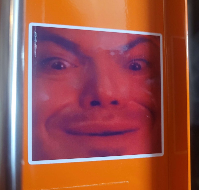 Jack Black Face Funny Meme Sticker for Laptop, Bottle, Hydroflask ...