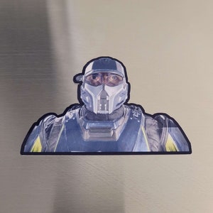 Thousand Yard Stare - Helldivers 2 Sticker | Funny Meme Sticker for ...