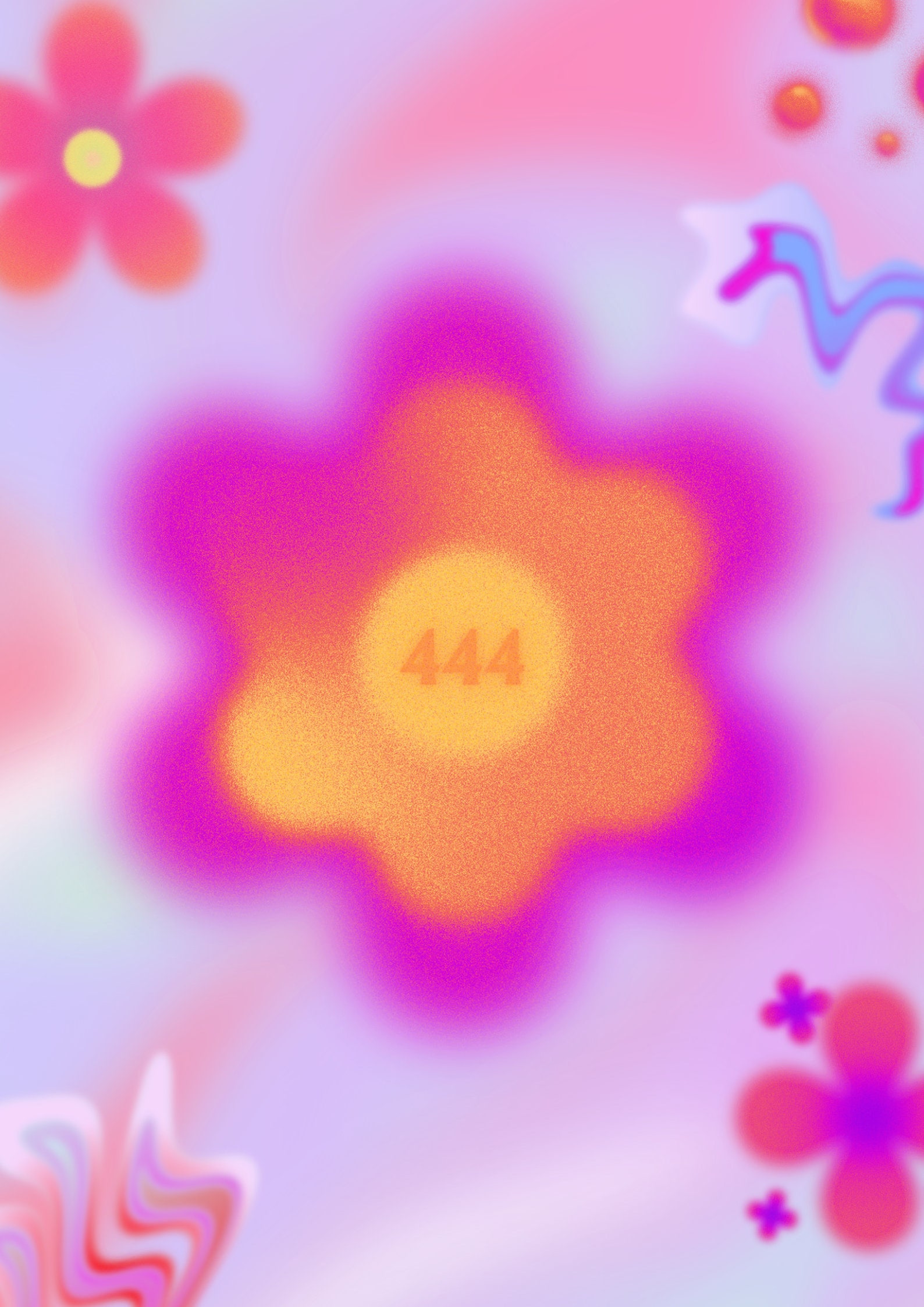 444 Aura Poster - Etsy
